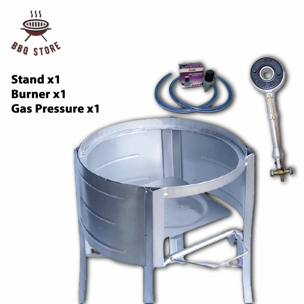 BBQ Store Kitchen Gas Stove Stand Kuali Dapur Hawker Wok Stove Stand ...