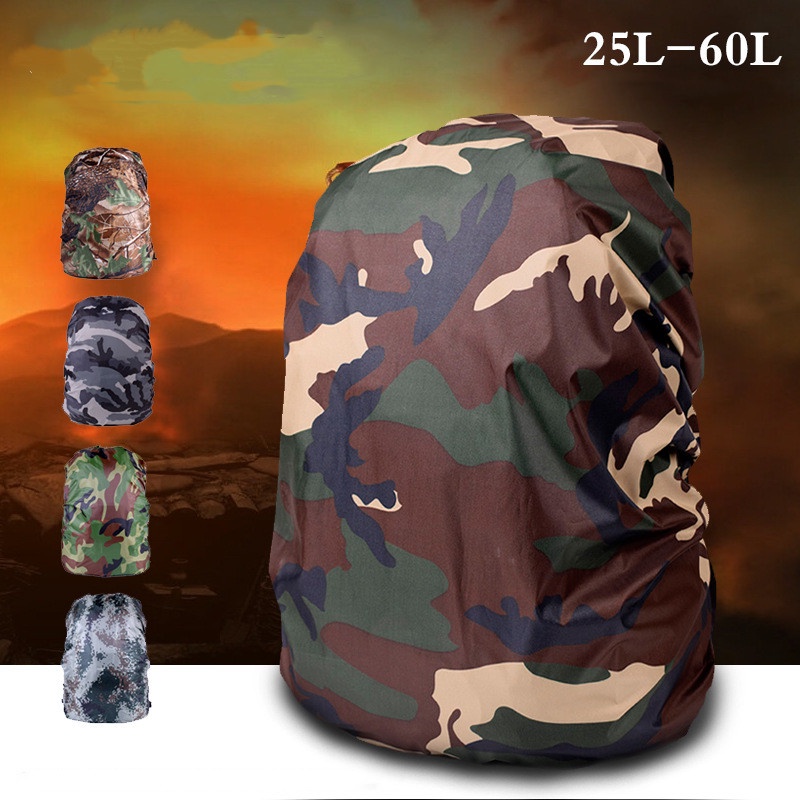 Waterproof Bag Cover Camouflage design Outdoor Camping Hiking Backpack ...