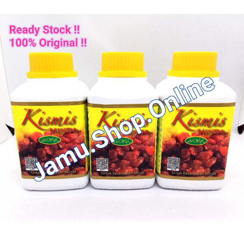 Alwafi Kismis Minda 🎀 QR CODE🎀 Terjamin Original 🎀 Direct HQ | Shopee ...