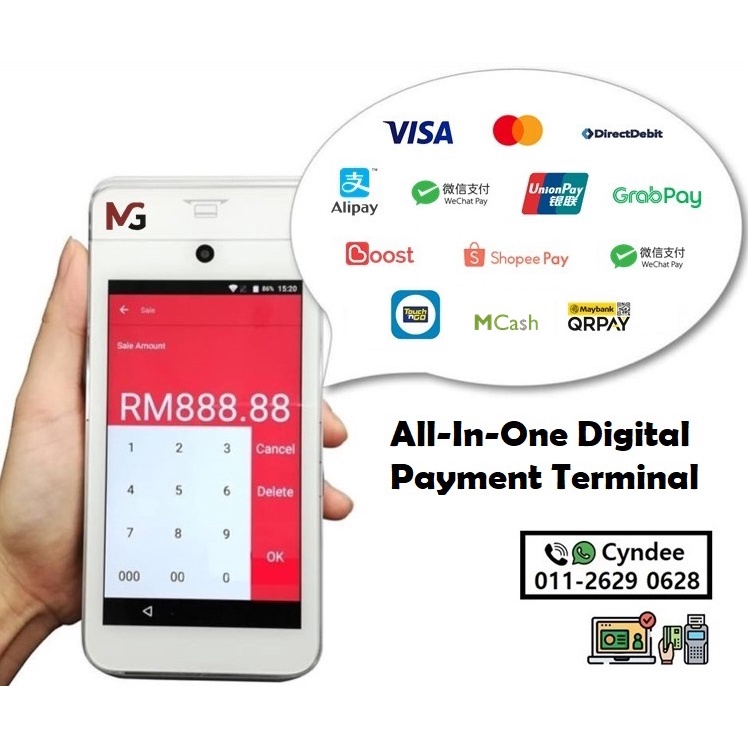 Credit, Debit Card & QR Payment Merchant Terminal | Shopee Malaysia