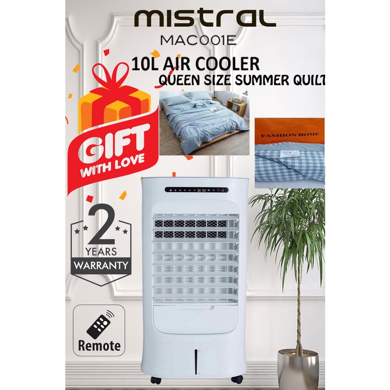 Mistral 10L Air Cooler MAC001E with Remote Control, Penyejuk Udara (Ready Stock) | Shopee Malaysia