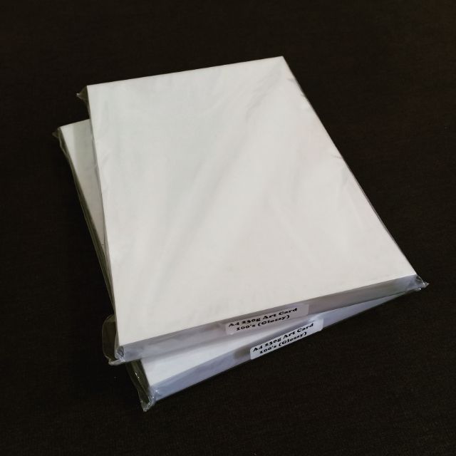 SH | ART CARD GLOSSY PAPER 230GSM 100PCS PER PACK SUITABLE FOR INKJET ...