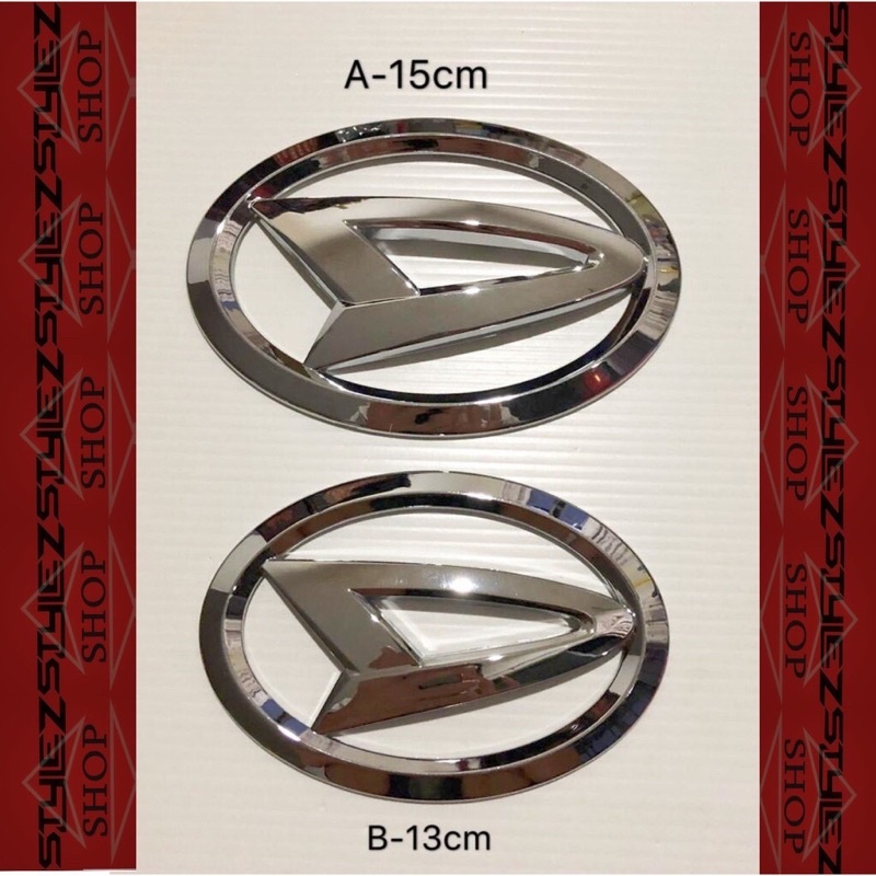 EMBLEM LOGO FOR PERODUA BEZZA NEW MODEL | Shopee Malaysia