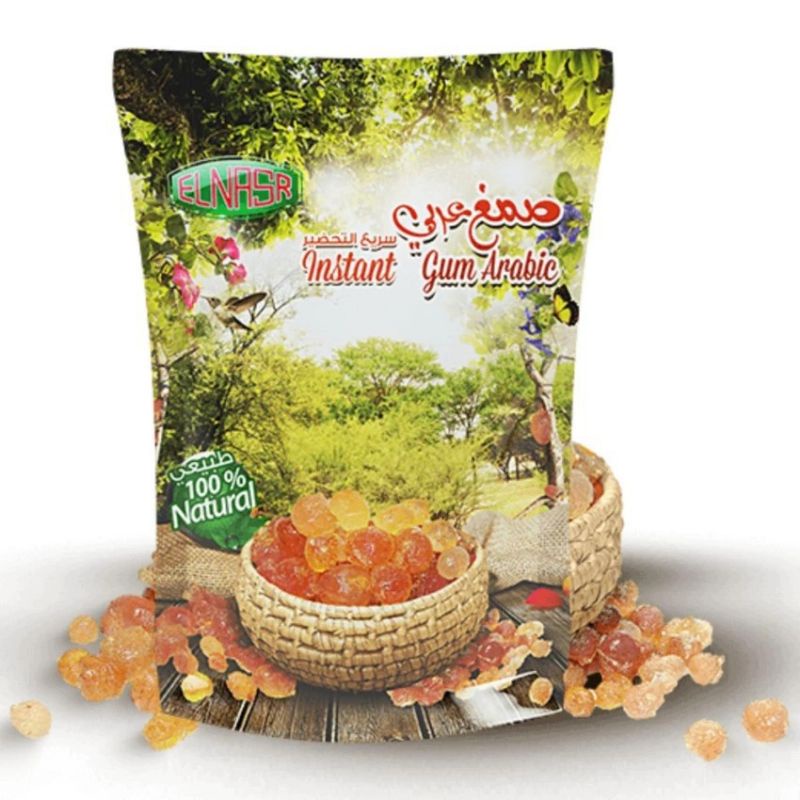 (100% ORIGINAL) ARABIC GUM ELNASR (GUM ARAB) | AL-MANNA 150g (Exp 2024 ...