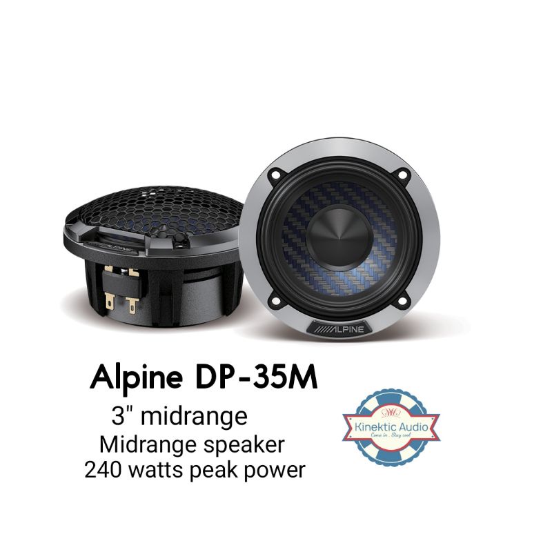 Alpine DP2-35M - 3" midrange/ midrange speaker | Shopee Malaysia