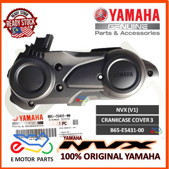 NVX CRANKCASE ENJIN COVER KIRI ENGINE LEFT NVX155 V1 ORIGINAL - B65 ...
