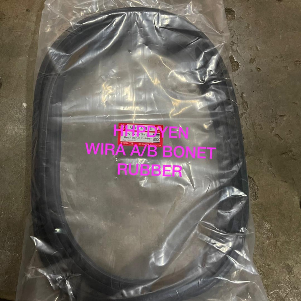 PROTON WIRA AEROBACK (A/B) REAR BONNET RUBBER (1PCS) READY STOCK ...