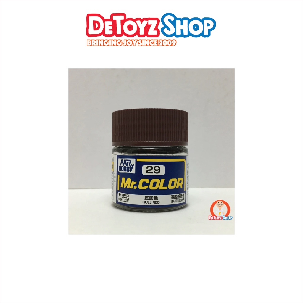 [Mr Hobby] Mr Color C-29 Hull Red Semi-Gloss Battle Ship (10ml ...