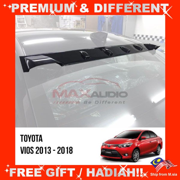 (CLEARANCE) TOYOTA VIOS NCP150 2013 - 2018 Aerodynamic Vortex Generator ...
