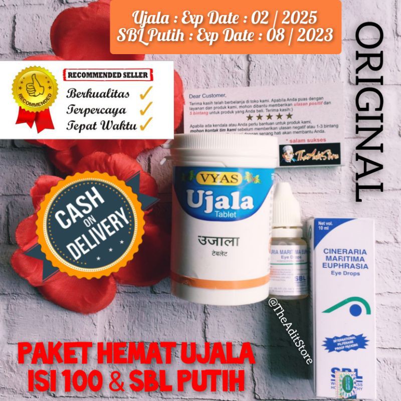 PUTIH MATA Cataract EYE Medicine Saving Package (SBL White Wrap & EYE TONIC UJALA) | Shopee Malaysia