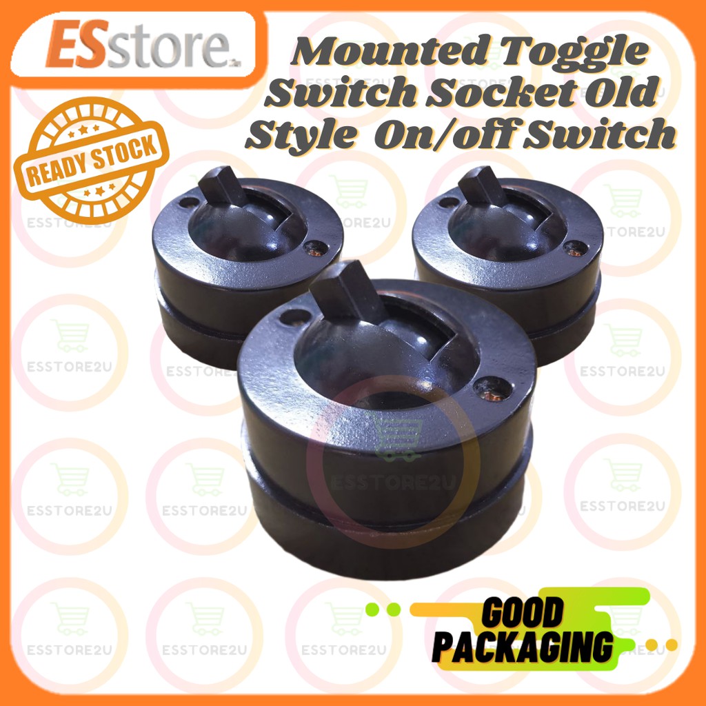 Esstore2u Retro Single Control Switch Old-fashioned Switch Mounted Wall ...