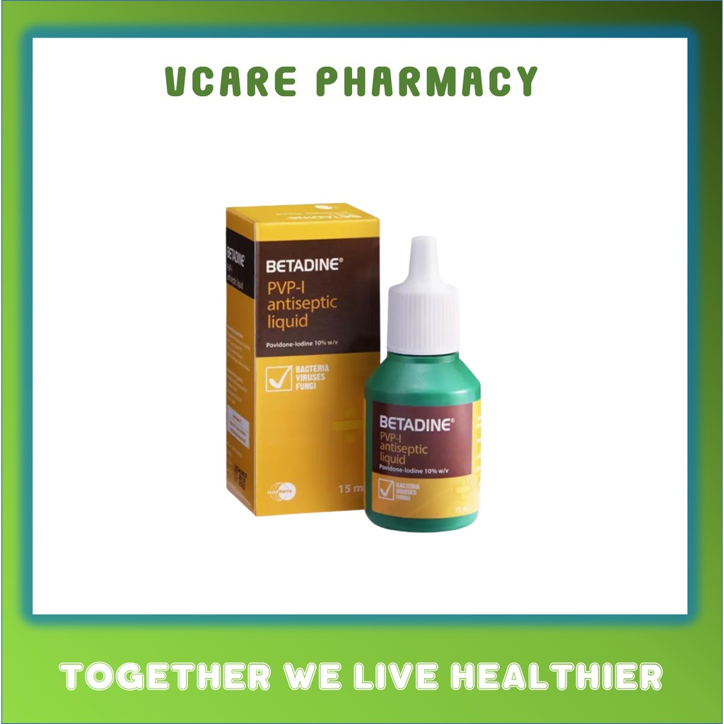 BETADINE PVP-I Antiseptic Liquid (15ML /30ML) | Shopee Malaysia