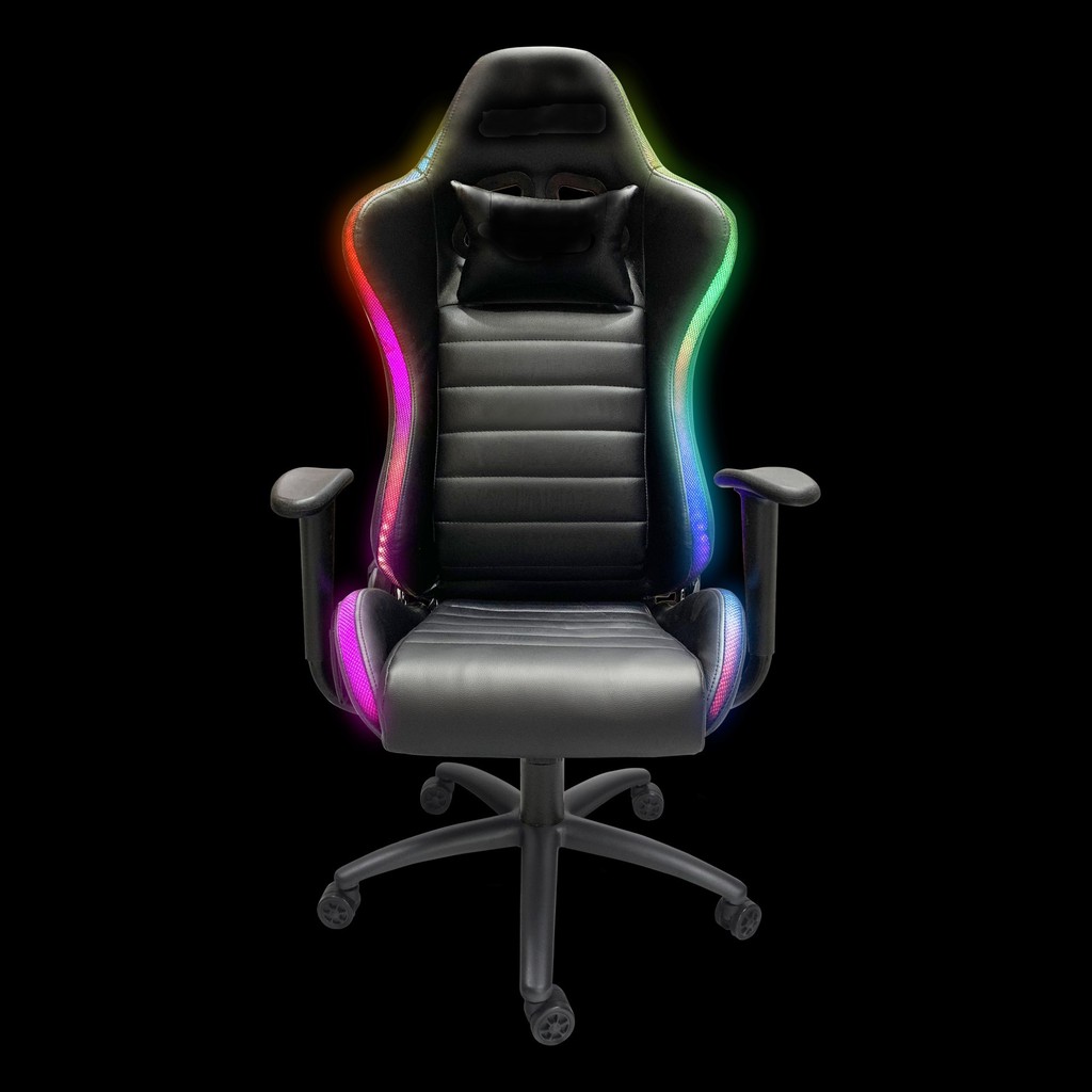 Gaming Chair with RGB Lighting Effects RGB Chair Racing Chair with ...