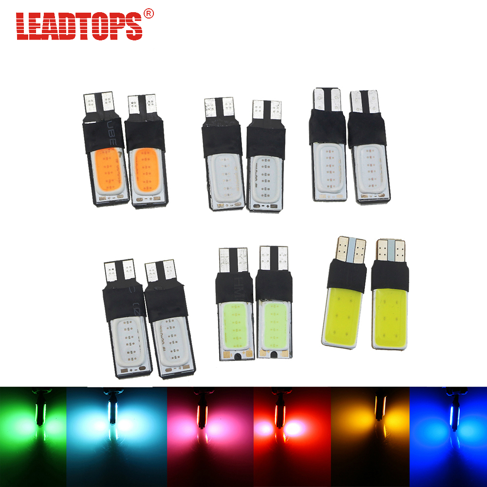LEADTOPS LED Car interior Wedge Side Light Bulb Lamp For Car Tail Light ...