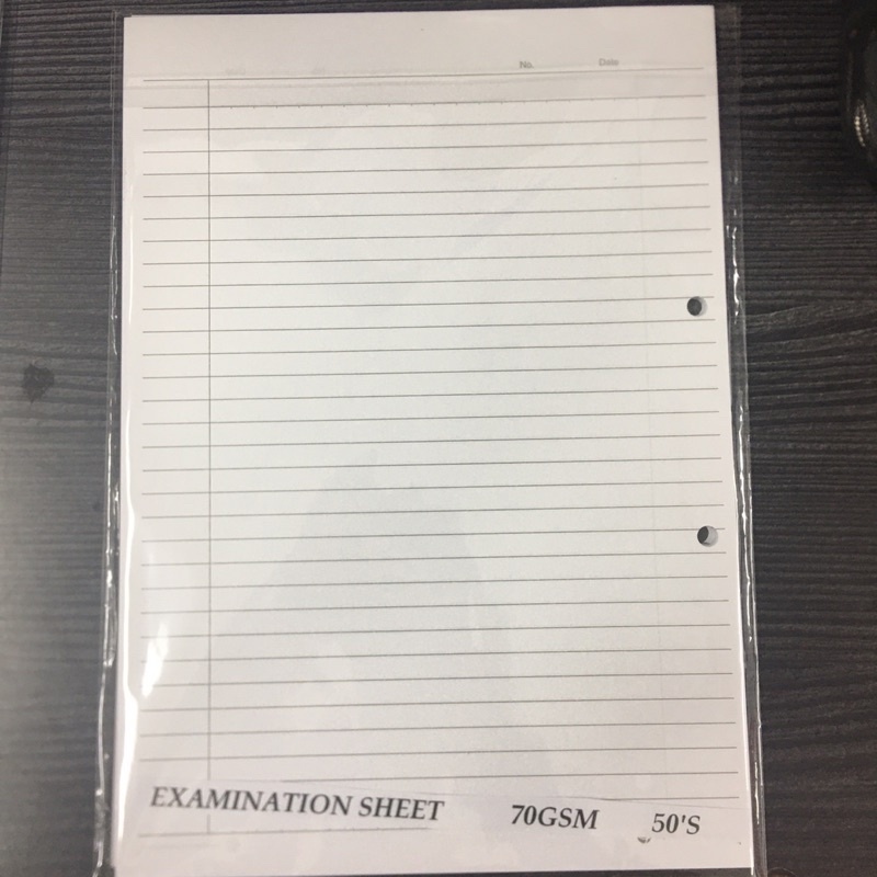 A4 Examination Sheet 50's & 100's / Foolscap Paper / Kertas Kajang ...