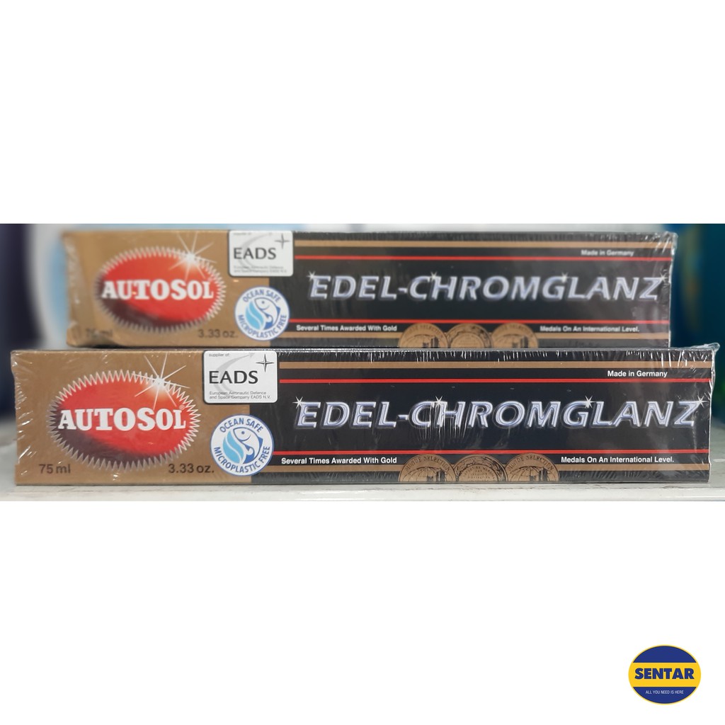AUTOSOL METAL POLISH RUST REMOVER CHROME CLEANER (75 ml) | Shopee Malaysia