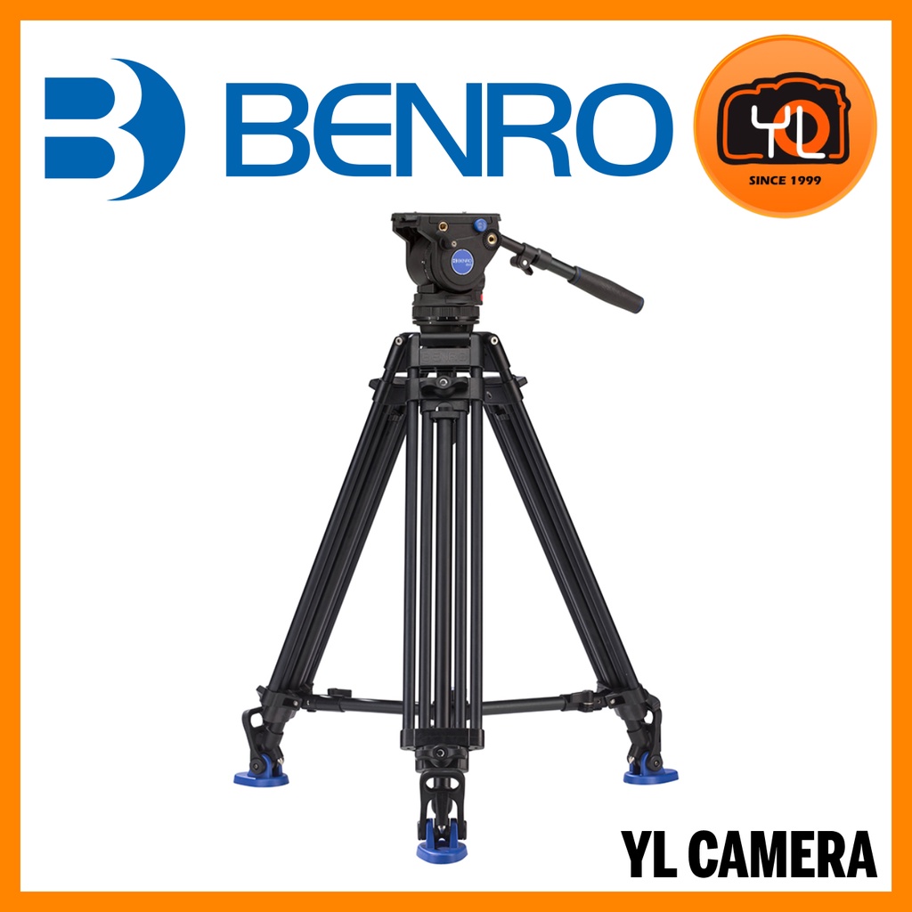 Benro BV6 Video Tripod Kit | Shopee Malaysia