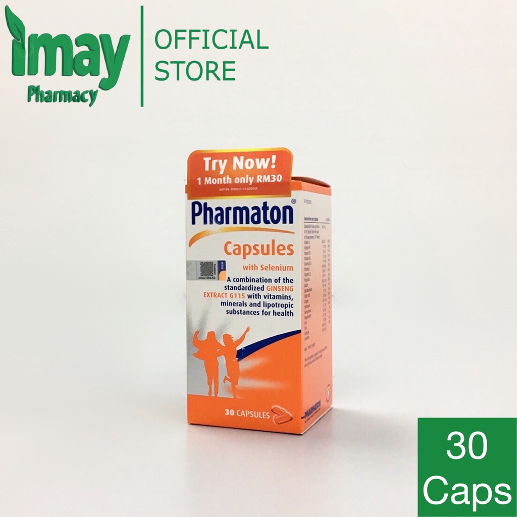 PHARMATON MULTIVITAMINS CAPSULES (100 or 30 CAPS) | Shopee Malaysia