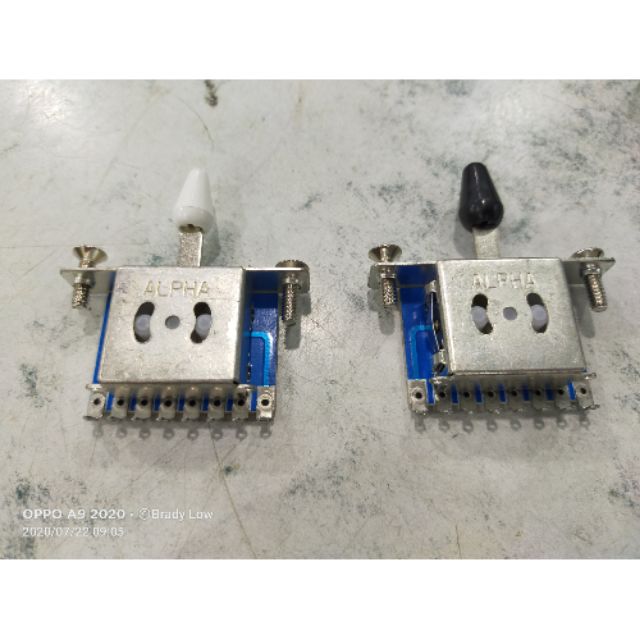 Alpha Korea Guitar 3 Way & 5 Way Guitar selector Switch | Shopee Malaysia