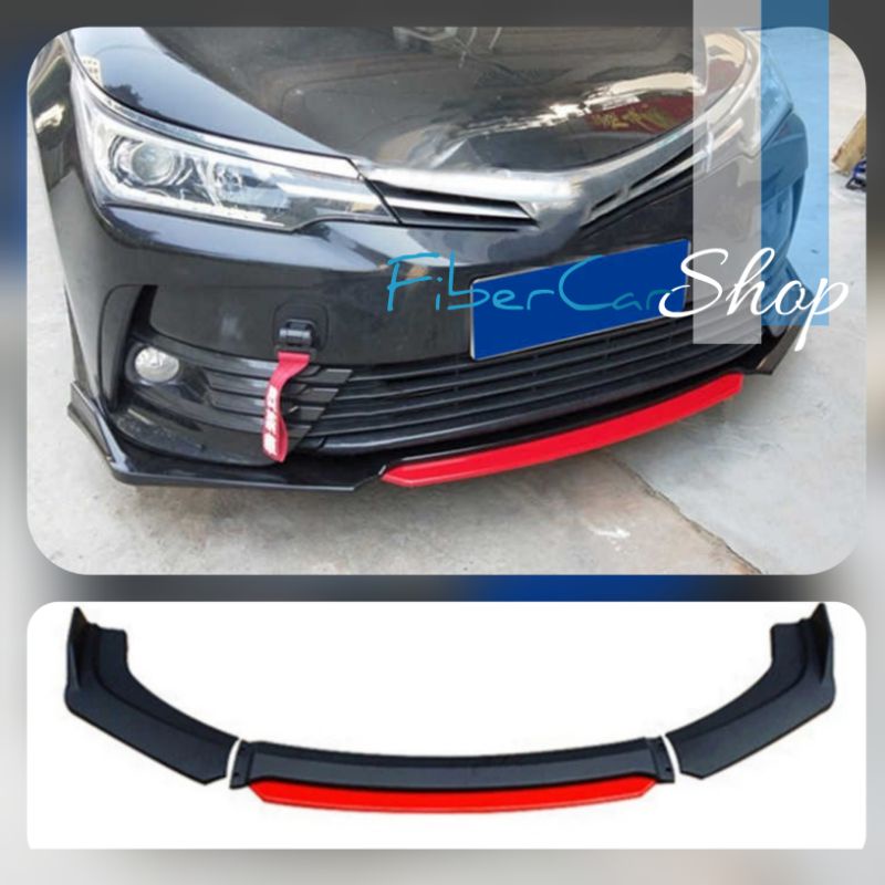 Front Lips Universal Winglet Front Bumper | Shopee Malaysia