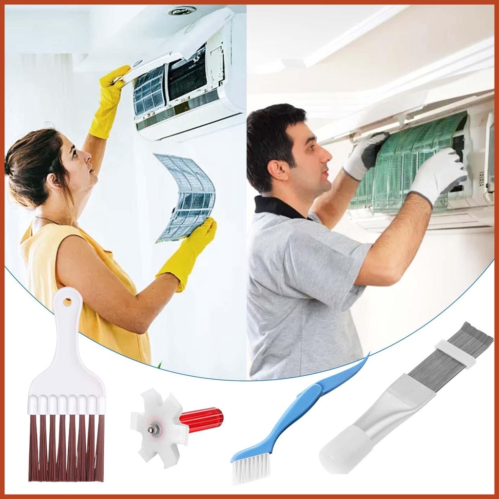 Air Conditioning Fin Comb Air Conditioner Fin Cleaner Kit Radiator Fin ...