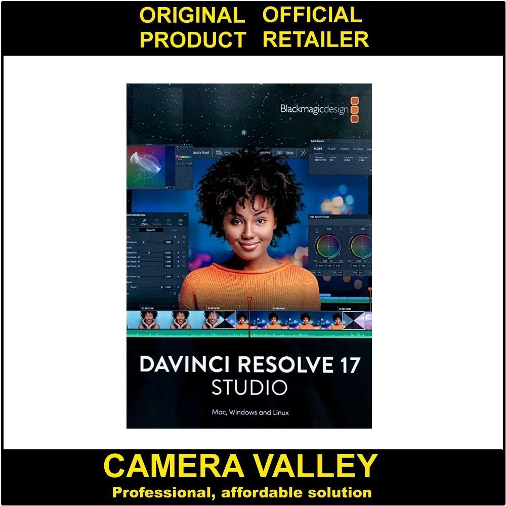 Blackmagic Design DaVinci Resolve 17 Studio Free Upgrade | Shopee Malaysia