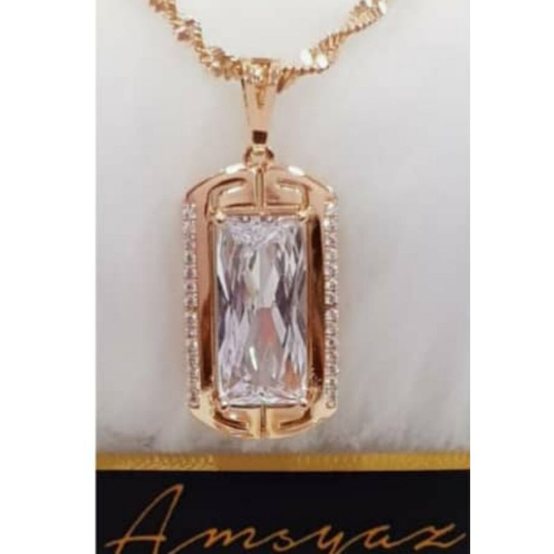 Buah rantai /loket Suasa 18k | Shopee Malaysia