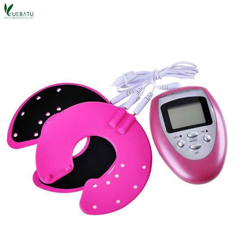 Electronic Breast MassagerEnlarger Chest Pulse Bust Muscle Machine ...