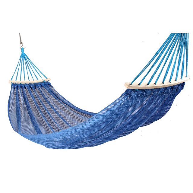 Hammock Buaian Outdoor Canvas Fabric Camping Striped Hammocks Tree ...