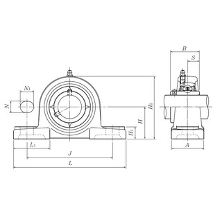 UCP206 (30mm) NTN Pillow Block Bearing NTN Japan UCP 206 - 100% ORIGINAL | Shopee Malaysia