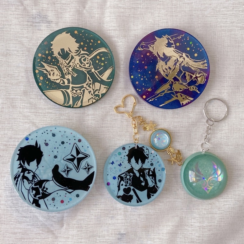 Genshin Impact Coaster | Shopee Malaysia