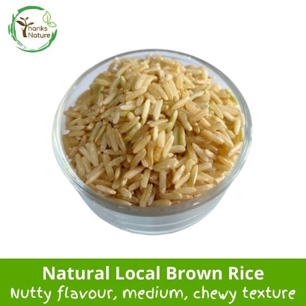Thanks Nature Natural Local Brown Rice (1kg) | Shopee Malaysia