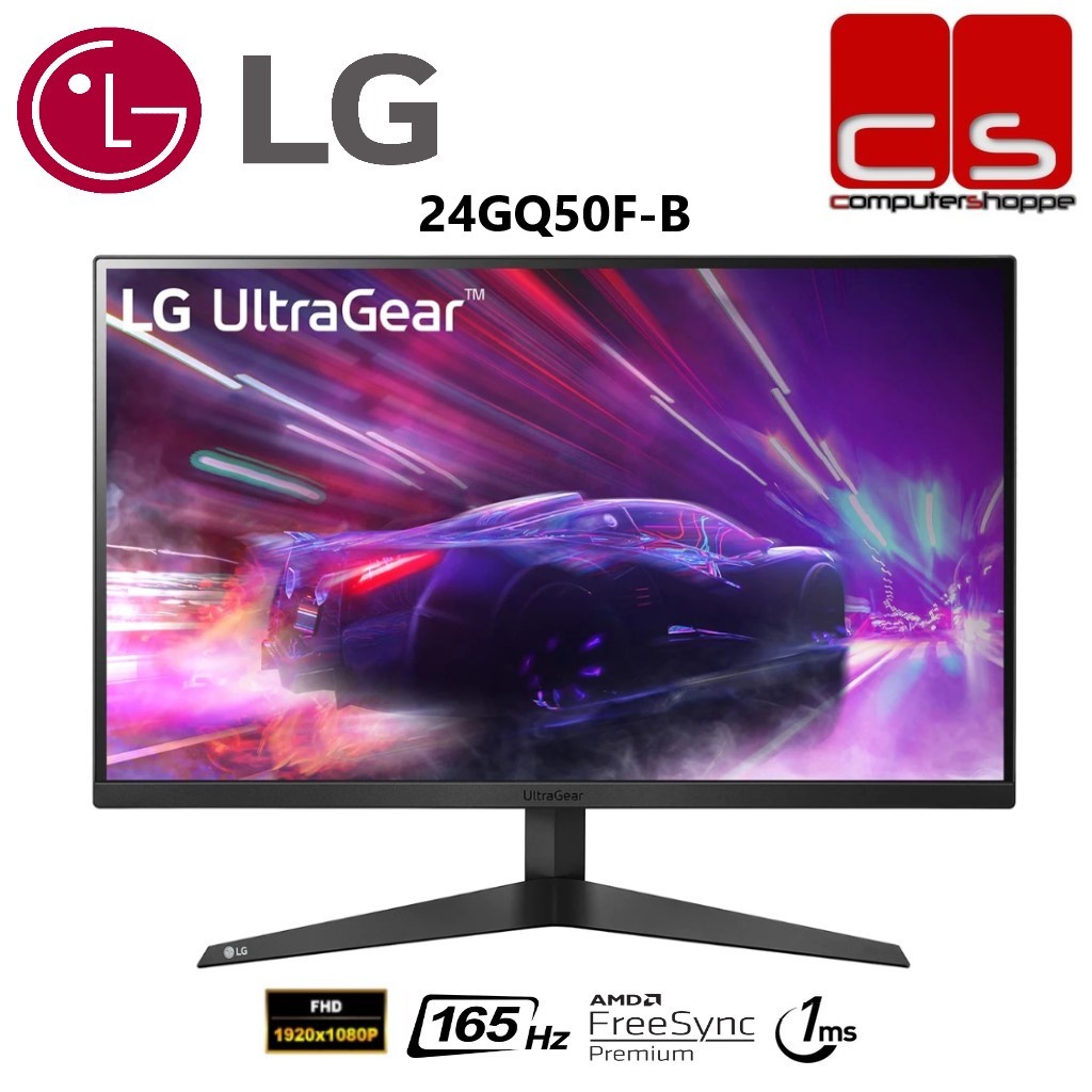 LG UltraGear 24GQ50F 24'' FHD 165HZ 1MS AMD FREESYNC VA Gaming Monitor ...