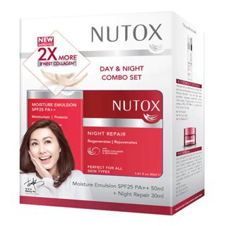 NUTOX Day & Night Emulsion 50ml + Night Repair 30ml | Shopee Malaysia