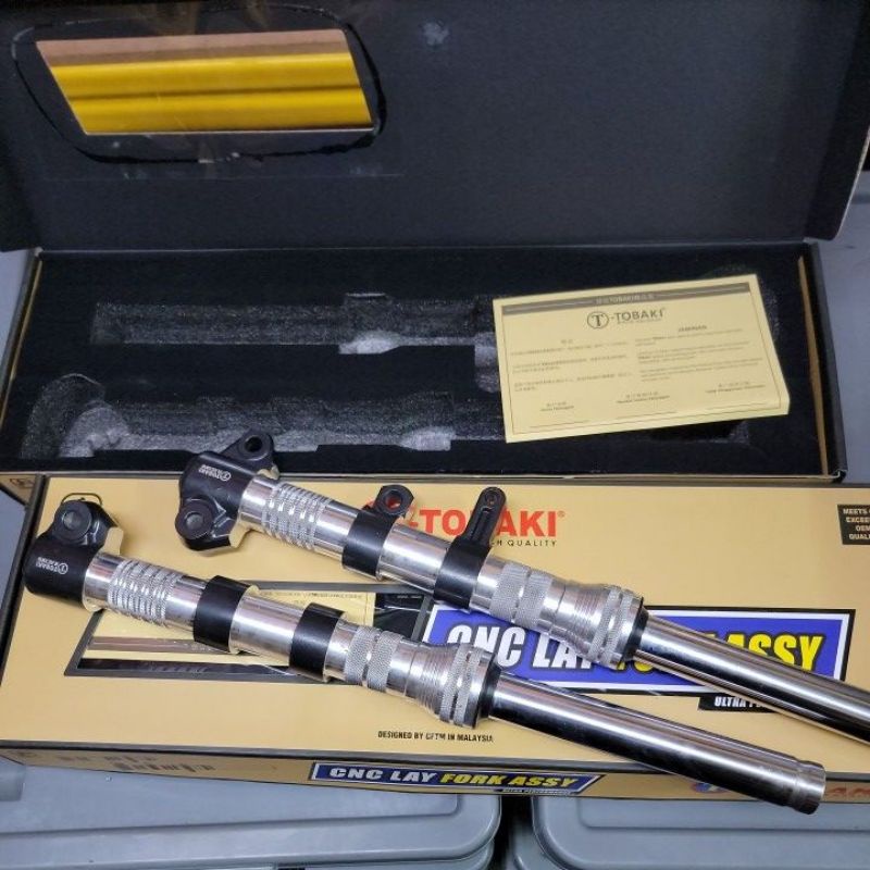TOBAKI CNC LAY FORK ASSY LC135 Y15ZR / Y16ZR / EX5 / 135LC NEW (55D) VARIO SRL115 INJECTION NVX ...