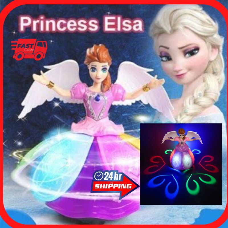 Angel Girl Frozen Dancing Elsa Dancing Toy Dance Robot Toys Girl Mainan ...
