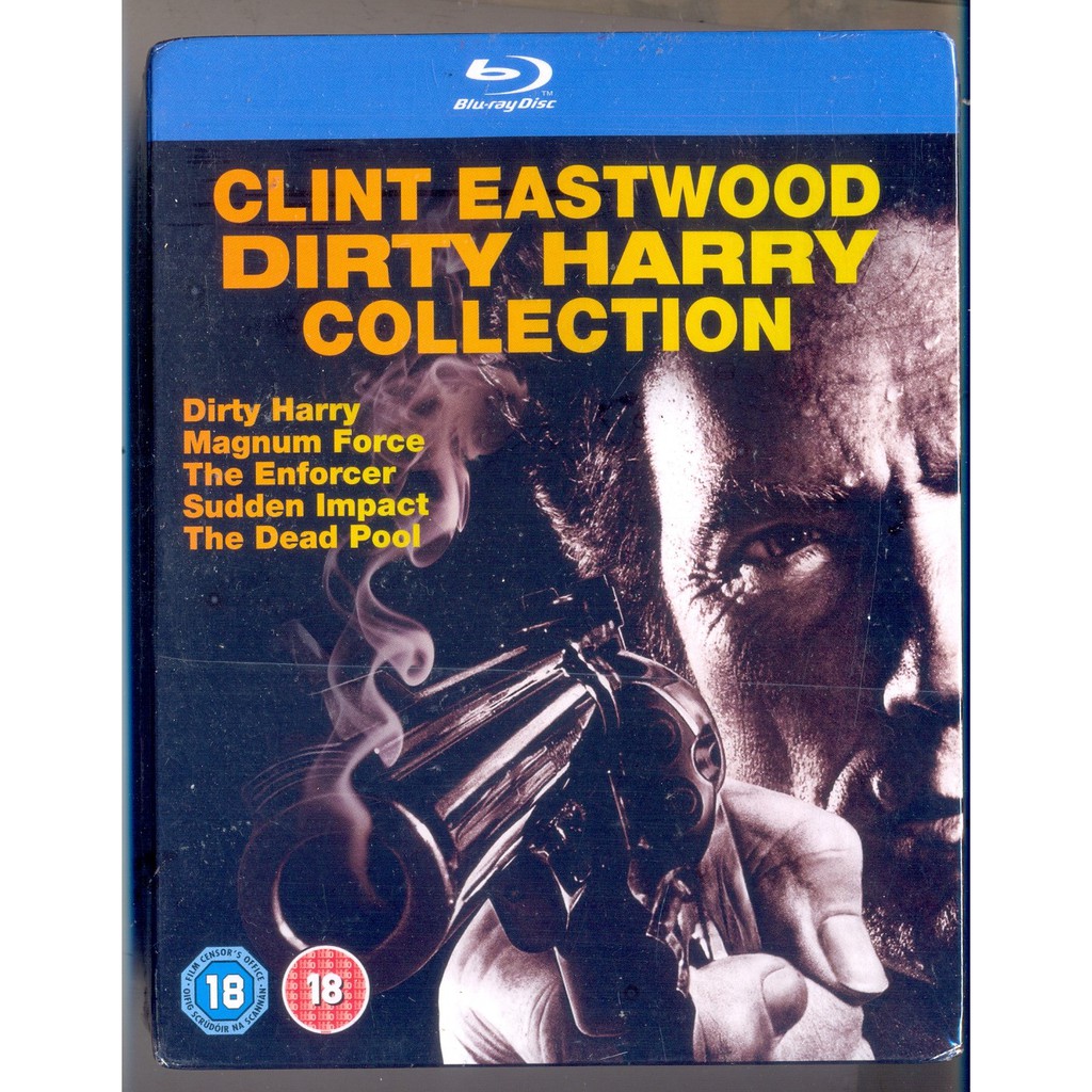 Clint Eastwood Dirty Harry Collection [ Blu-Ray ] | Shopee Malaysia