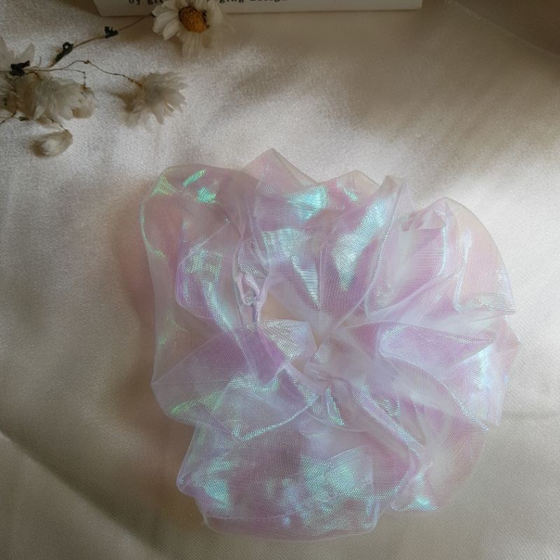 Holographic scrunchies | Shopee Malaysia