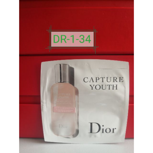 DIOR CAPTURE YOUTH NEW SKIN EFFECT ENZYME SOLUTION AGE DEFYING RESURFACING WATER 3ML | Shopee ...