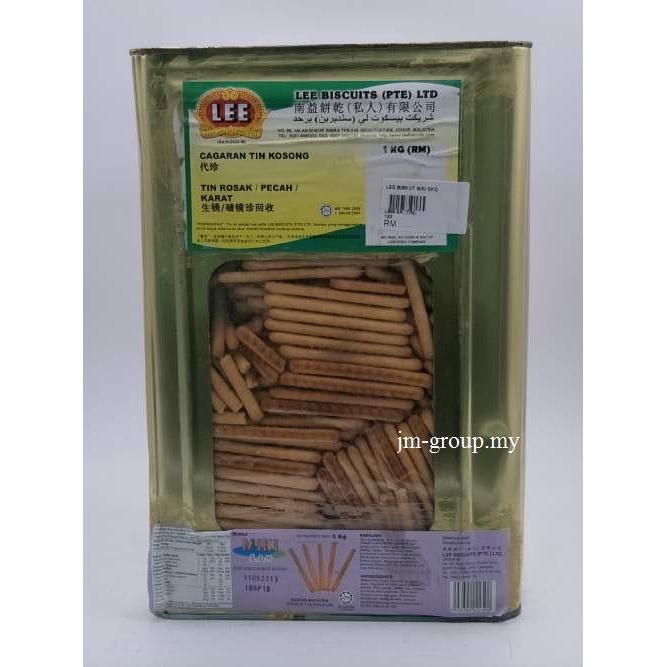 5kg Lee Miki Stick Biskut Rokok/ Cigarette Biscuit HALAL (LOCAL READY ...