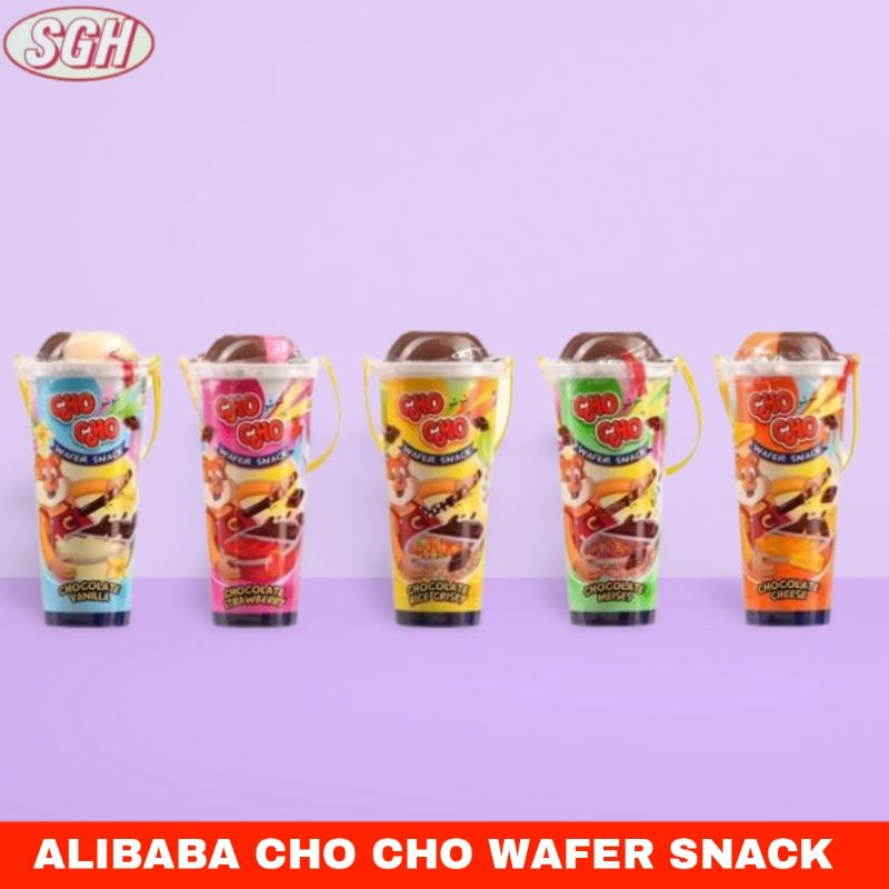 Alibaba Cho Cho Wafer Snack 1pcs | Shopee Malaysia