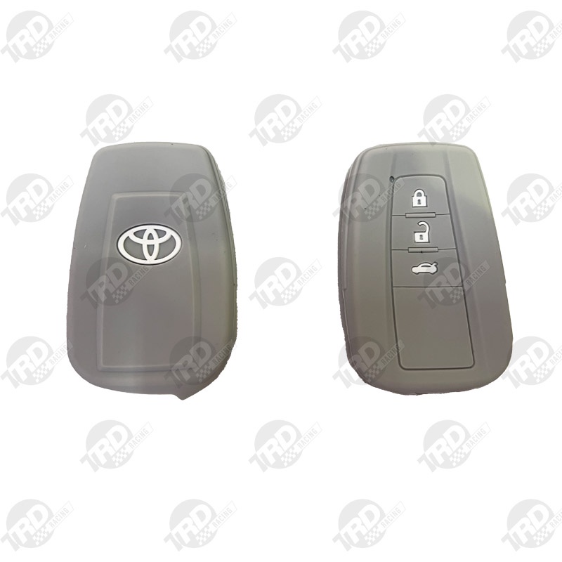 [𝗦𝗜𝗟𝗜𝗖𝗢𝗡𝗘] Toyota Corolla CROSS CAMRY ALTIS CHR Car Key Cover Casing ...