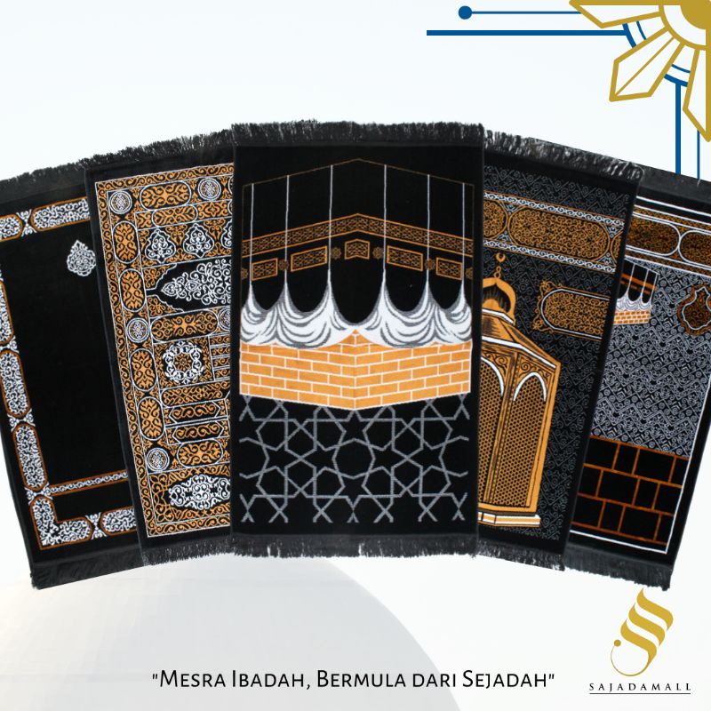 SEJADAH KISWAH SEJADAH HITAM SEJADAH TURKI HITAM SEJADAH KOSONG SEJADAH ...