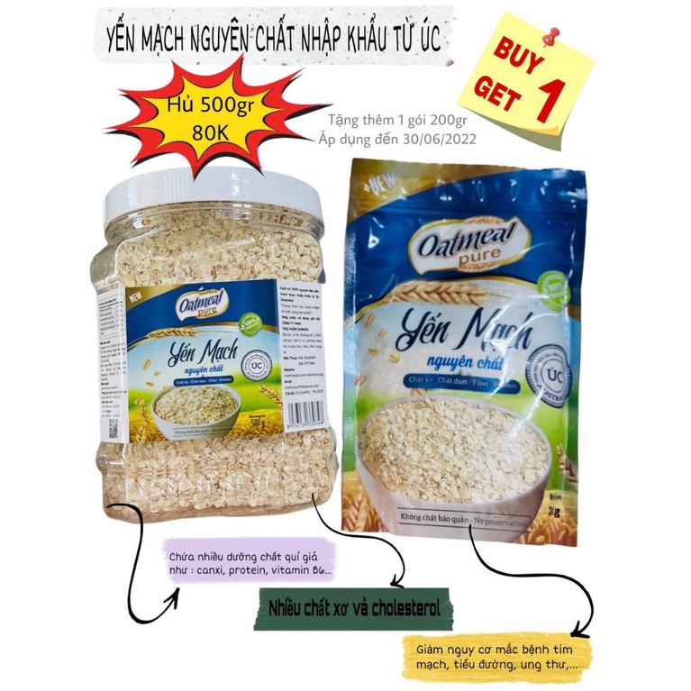 Oatmeal Pure Australian Oats 500g | Shopee Malaysia