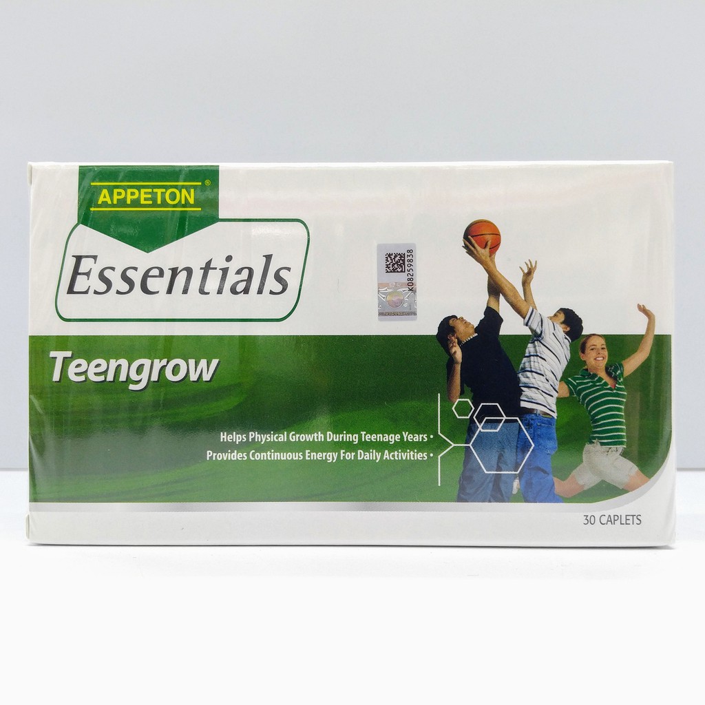 Appeton Essentials Teengrow Caplet 30's exp10.20 | Shopee Malaysia