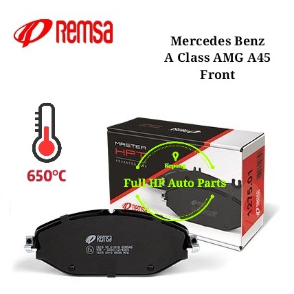 REMSA Mercedes Benz A Class AMG A45 Front Rear Brake Pad | Shopee Malaysia