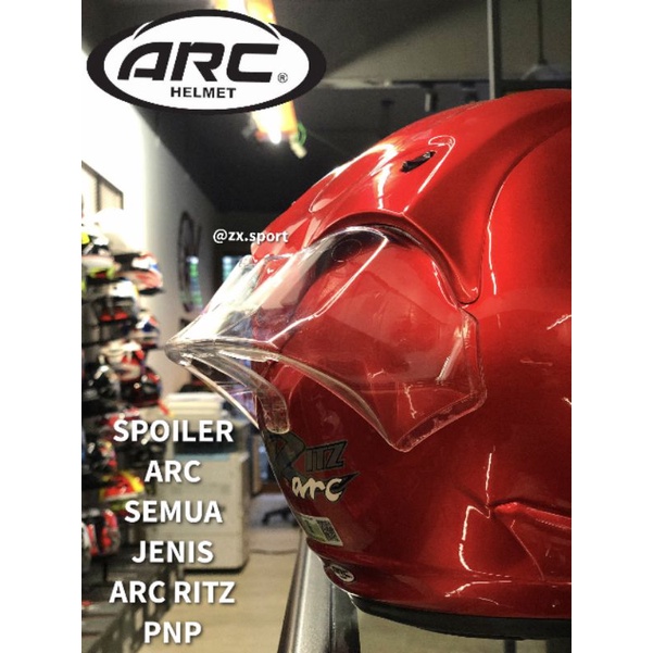 🔥BARANG PANAS🔥SPOILER ARC HELMET/HELMET ARC RITZ/SPOILER ARC/ARC ...