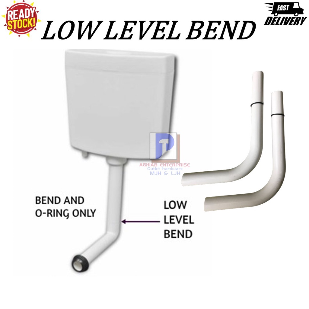 Toilet Bathroom L Bend Paip For Lower Level Toilet Flush Cistern For ...