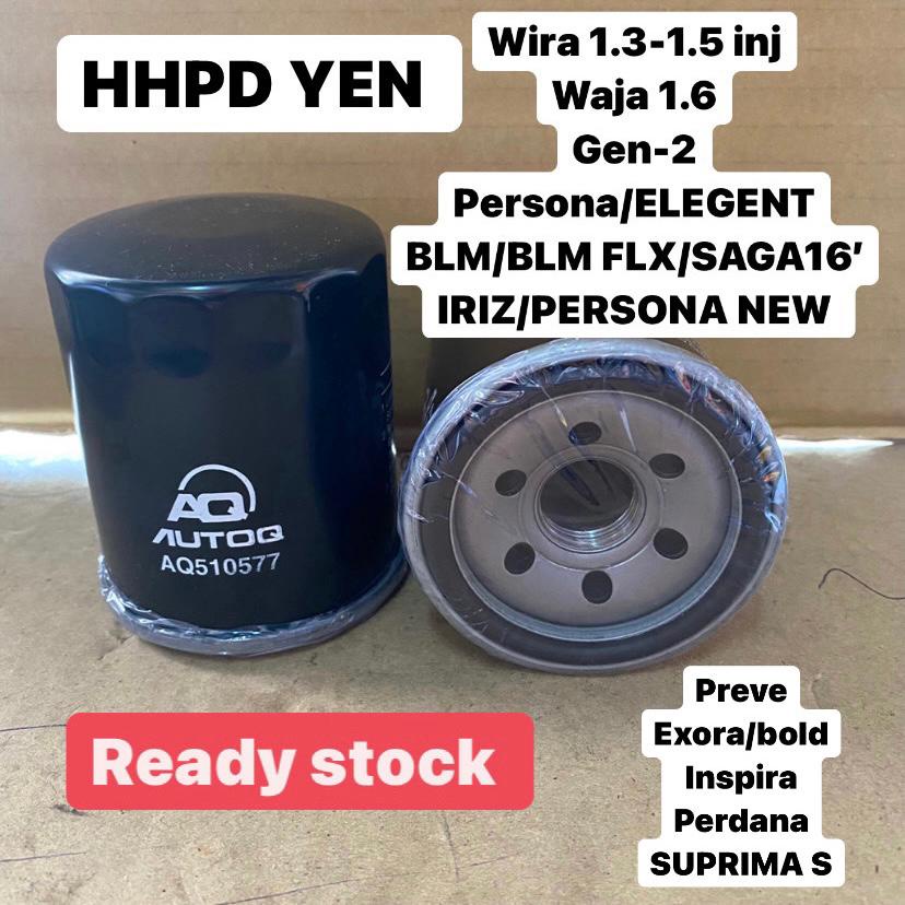 OIL FILTER WIRA,WAJA,GEN2,PERSONA AND LATEST PROTON MODEL (AQ) READY ...