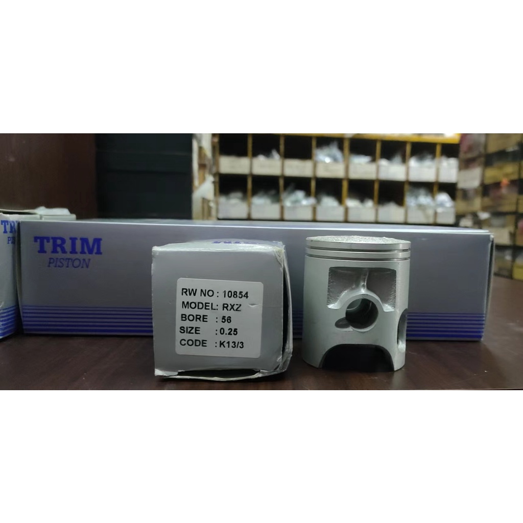 PISTON ENGINE-YAMAHA RXZ(55G)-SAIZ BORE 56MM-TRIM JAPAN | Shopee Malaysia